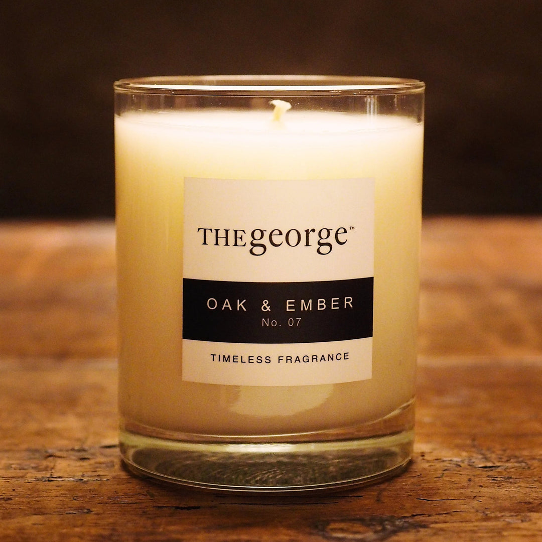 THE GEORGE SIGNATURE SCENT CANDLE I OAK & EMBER – Valencia at Home